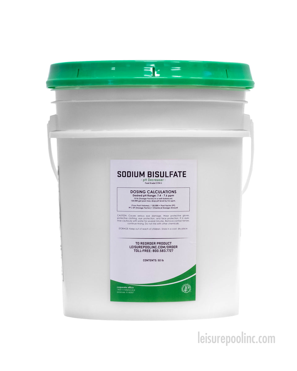 50 lb. Pail | pH Decreaser – BulkChlorine.com